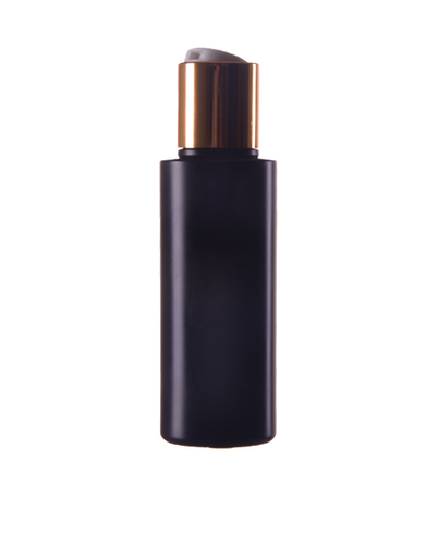 Disc top white PP 24/410, gold aluminum flange | Online store Caps&Jars